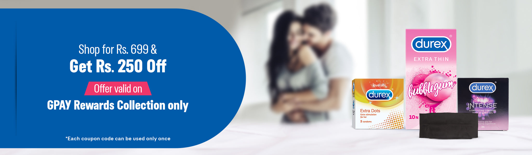 GPay Rewards – Durex India