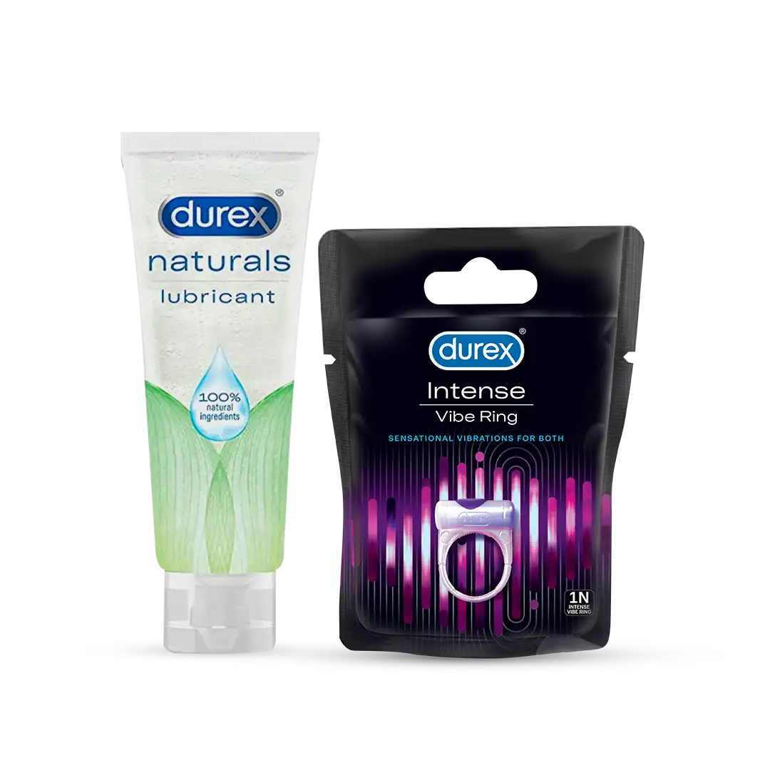 Natural Sensations Combo: Lubricant and Vibe Ring | Durex India